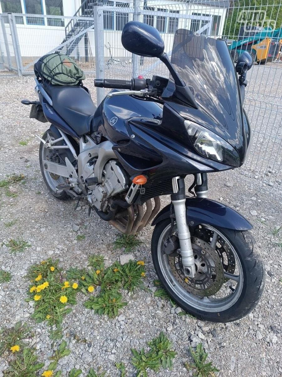 Blue Yamaha FZ 6S 2004 in Vilnius, with an engine capacity of 0.60 L and mileage of 64 thousand km for 2000 €, photo 3 on AUTOMOTO.COM.LV