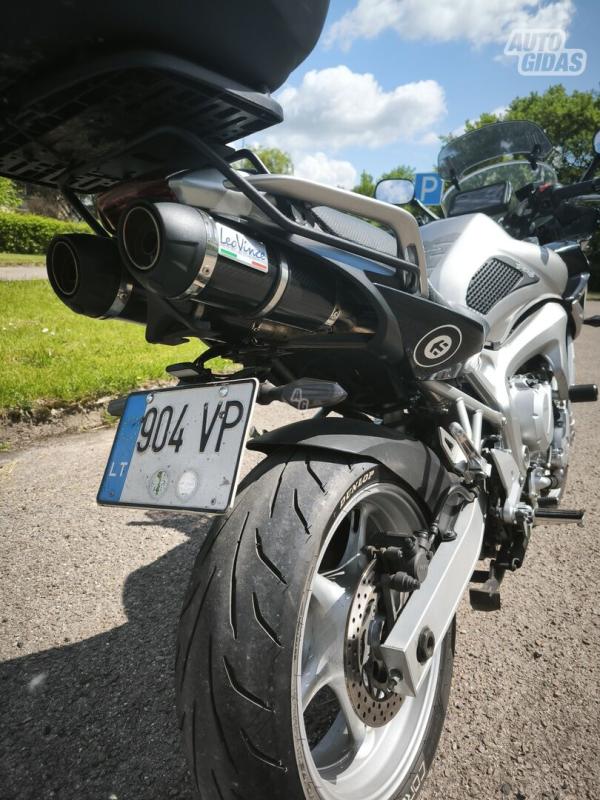 Grey Yamaha FZ 6S 2024 in Kaisiadorys, with an engine capacity of 0.60 L and mileage of 19 thousand km for 2200 €, photo 8 on AUTOMOTO.COM.LV