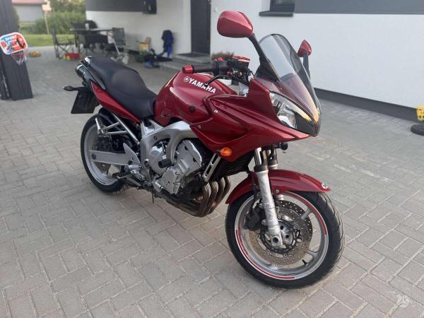 Red Yamaha FZ 6S 2004 in Kretinga, with an engine capacity of 0.60 L and mileage of 15 thousand km for 2800 €, photo 4 on AUTOMOTO.COM.LV