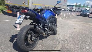 Blue Yamaha FZ 8 2012 in Vilnius, with an engine capacity of 0.78 L and mileage of 43 thousand km for 4500 €, photo 3 on AUTOMOTO.COM.LV