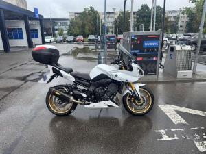 White Yamaha FZ 8 2011 in Vilnius, with an engine capacity of 0.80 L and mileage of 61 thousand km for 4700 €, photo 7 on AUTOMOTO.COM.LV