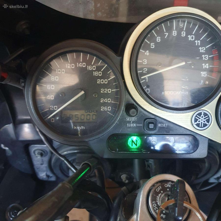 Black Yamaha FZ 2000 in Kaunas, with an engine capacity of 0.60 L and mileage of 85 thousand km for 1550 €, photo 1 on AUTOMOTO.COM.LV