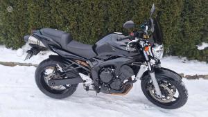 Черный Ямаха FZ 2006 в Каунас, объемом двигателя 0.60 л и пробегом 48 тыс. км за 2400 €, фото  на AUTOMOTO.COM.LV