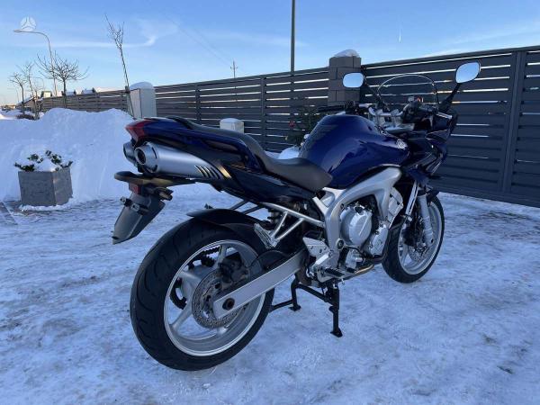 Синий Ямаха FZ 2005 в Клайпеда, объемом двигателя 0.60 л и пробегом 26 тыс. км за 2600 €, фото 6 на AUTOMOTO.COM.LV
