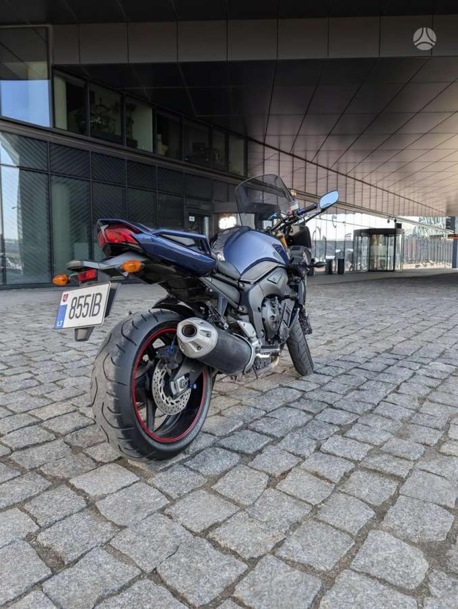 Zils Yamaha FZ 2007 Kauņa, ar dzinēja tilpumu 1.00 L un nobraukumu 32 tūkst. km par 4500 €, foto 8 vietnē AUTOMOTO.COM.LV