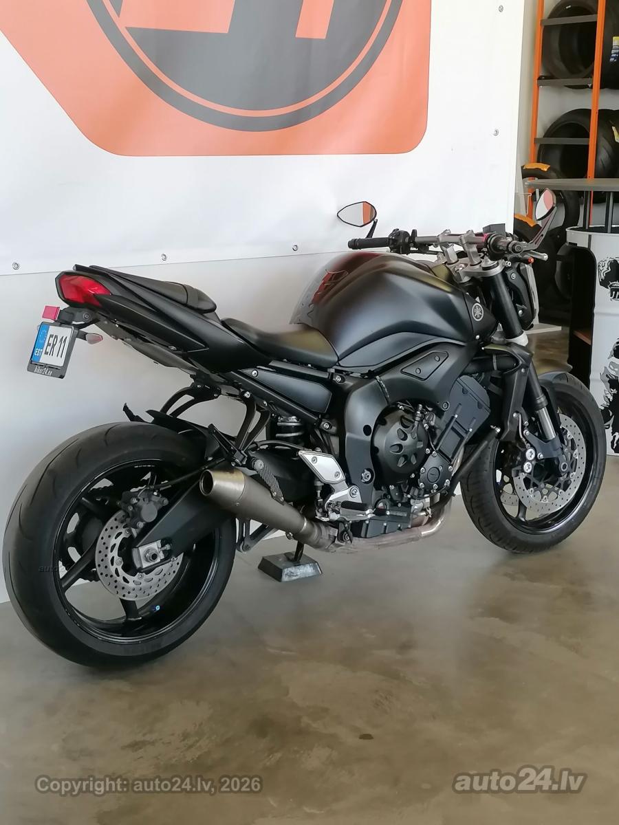 Black Yamaha FZ1 2007 in Tallinn, with an engine capacity of 1.00 L and mileage of 0 thousand km for 3600 €, photo 3 on AUTOMOTO.COM.LV
