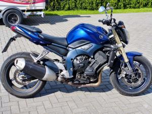 Blue Yamaha FZ1 2006 in Alytus, with an engine capacity of 1.00 L and mileage of 28 thousand km for 3900 €, photo  on AUTOMOTO.COM.LV