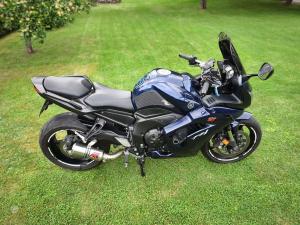 Blue Yamaha FZ1 2014 in Alytus, with an engine capacity of 1.00 L and mileage of 28 thousand km for 5050 €, photo 6 on AUTOMOTO.COM.LV