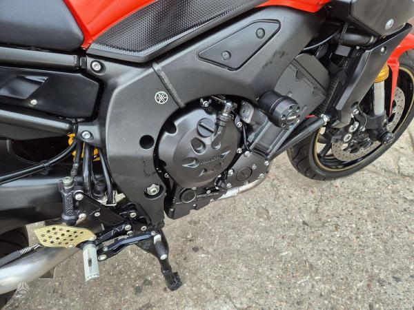 Orange Yamaha FZ1 2006 in Alytus, with an engine capacity of 1.00 L and mileage of 31 thousand km for 3860 €, photo 11 on AUTOMOTO.COM.LV
