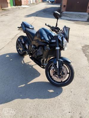 Black Yamaha FZ1N 2013 in Klaipeda, with an engine capacity of 1.00 L and mileage of 56 thousand km for 4300 €, photo  on AUTOMOTO.COM.LV