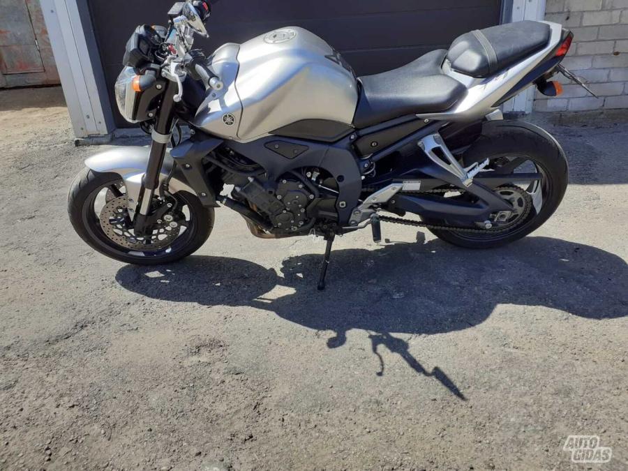 Grey Yamaha FZ1N 2007 in Panevezys, with an engine capacity of 1.00 L and mileage of 56 thousand km for 3550 €, photo 1 on AUTOMOTO.COM.LV