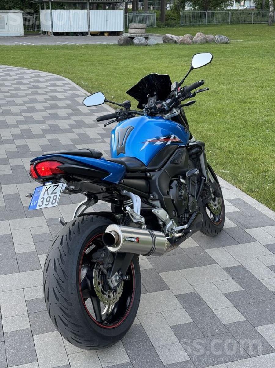 Yamaha FZ1N 2007 in Riga, with an engine capacity of 1.00 L and mileage of 0 thousand km for 5400 €, photo 6 on AUTOMOTO.COM.LV
