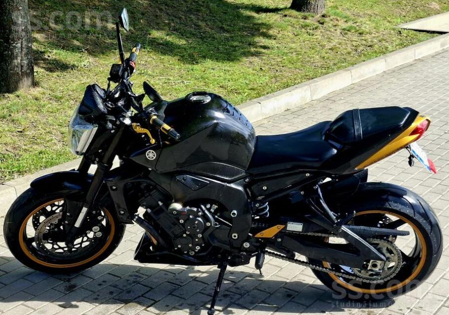 Yamaha FZ1N 2009 Dobele, ar dzinēja tilpumu 1.00 L un nobraukumu 0 tūkst. km par 5000 €, foto 8 vietnē AUTOMOTO.COM.LV