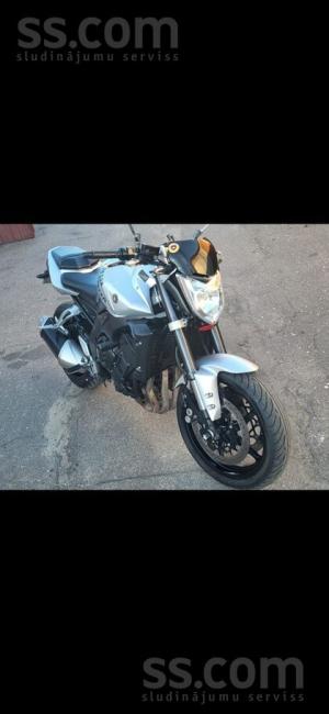 Yamaha FZ1N 2009 Rīga, ar dzinēja tilpumu 1.00 L un nobraukumu 0 tūkst. km par 3400 €, foto  vietnē AUTOMOTO.COM.LV