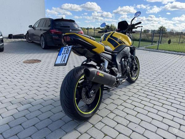 Dzeltens Yamaha FZ1N 2006 Klaipėda, ar dzinēja tilpumu 1.00 L un nobraukumu 44 tūkst. km par 4300 €, foto 6 vietnē AUTOMOTO.COM.LV