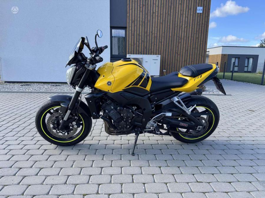 Dzeltens Yamaha FZ1N 2006 Klaipėda, ar dzinēja tilpumu 1.00 L un nobraukumu 44 tūkst. km par 4300 €, foto 9 vietnē AUTOMOTO.COM.LV
