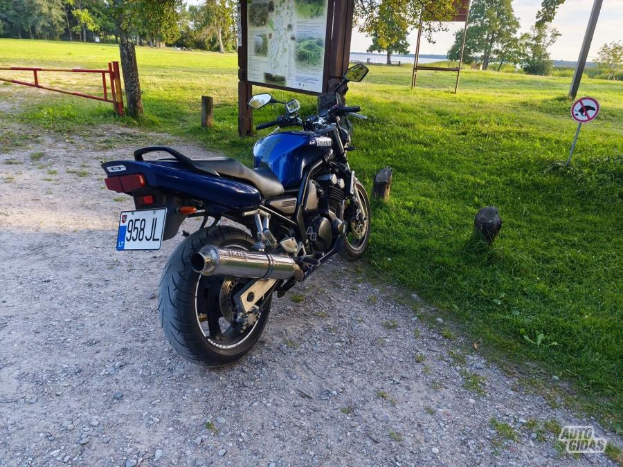Синий Ямаха FZS 600 2000 в Шяуляй, объемом двигателя 0.60 л и пробегом 0 тыс. км за 1600 €, фото 1 на AUTOMOTO.COM.LV