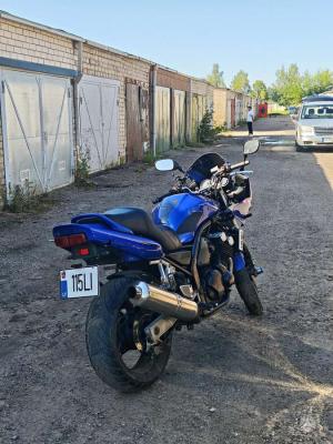 Синий Ямаха FZS 600 2003 в Электренай, объемом двигателя 0.60 л и пробегом 75 тыс. км за 1200 €, фото 5 на AUTOMOTO.COM.LV