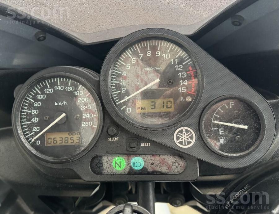 Yamaha FZS 600 2003 Liepāja, ar dzinēja tilpumu 0.60 L un nobraukumu 0 tūkst. km par 1700 €, foto 4 vietnē AUTOMOTO.COM.LV