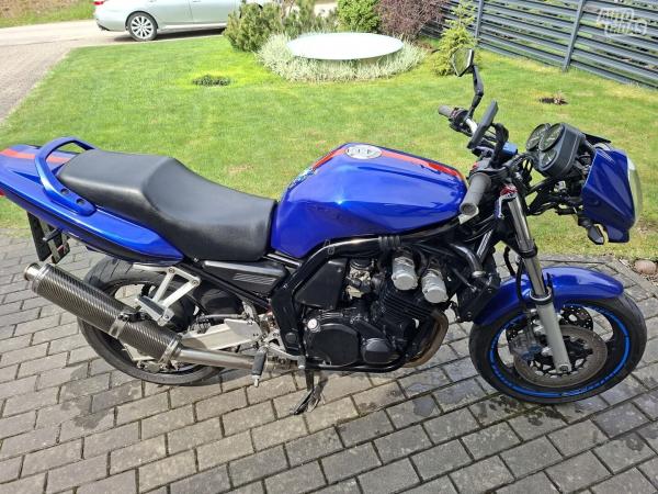 Blue Yamaha FZS 2003 in Vilnius, with an engine capacity of 0.60 L and mileage of 84 thousand km for 1400 €, photo 1 on AUTOMOTO.COM.LV