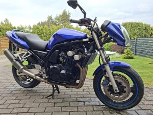 Blue Yamaha FZS 2003 in Vilnius, with an engine capacity of 0.60 L and mileage of 84 thousand km for 1400 €, photo 4 on AUTOMOTO.COM.LV