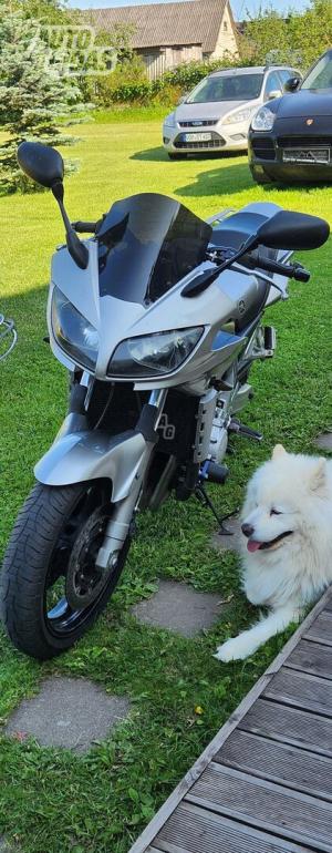 Grey Yamaha FZS 2002 in Vilnius, with an engine capacity of 1.00 L and mileage of 48 thousand km for 1999 €, photo 3 on AUTOMOTO.COM.LV