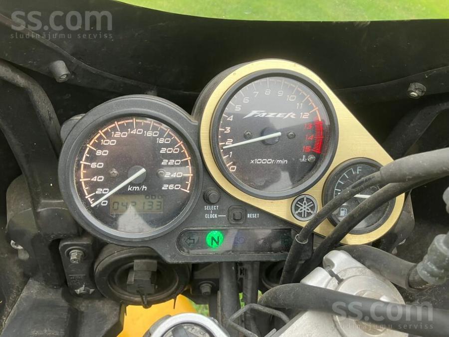Yamaha FZS 2001 Rīga, ar dzinēja tilpumu 0.60 L un nobraukumu 0 tūkst. km par 1700 €, foto 6 vietnē AUTOMOTO.COM.LV