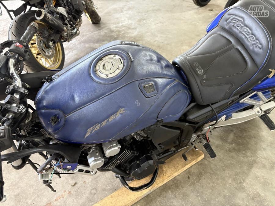 Yamaha FZS 2002 in Kelme, with an engine capacity of 0.60 L and mileage of 0 thousand km for 365 €, photo 13 on AUTOMOTO.COM.LV