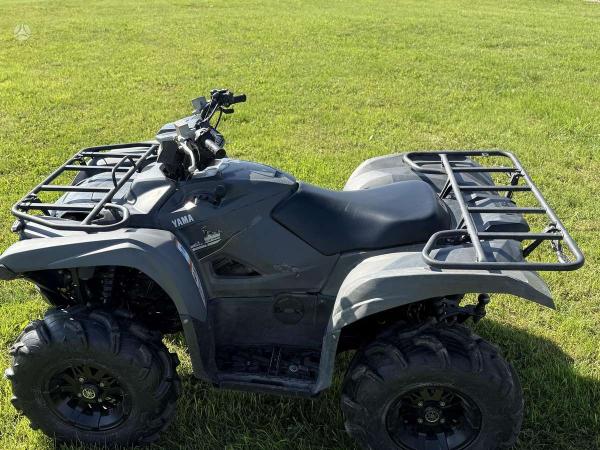 Black Yamaha Grizzly 2020 in Raseiniai, with an engine capacity of 0.70 L and mileage of 7 thousand km for 7900 €, photo 7 on AUTOMOTO.COM.LV
