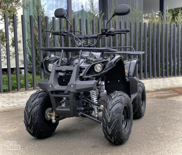 Black Yamaha Grizzly 2025 in Vilnius, with an engine capacity of 0.13 L and mileage of 1 thousand km for 799 €, photo 3 on AUTOMOTO.COM.LV