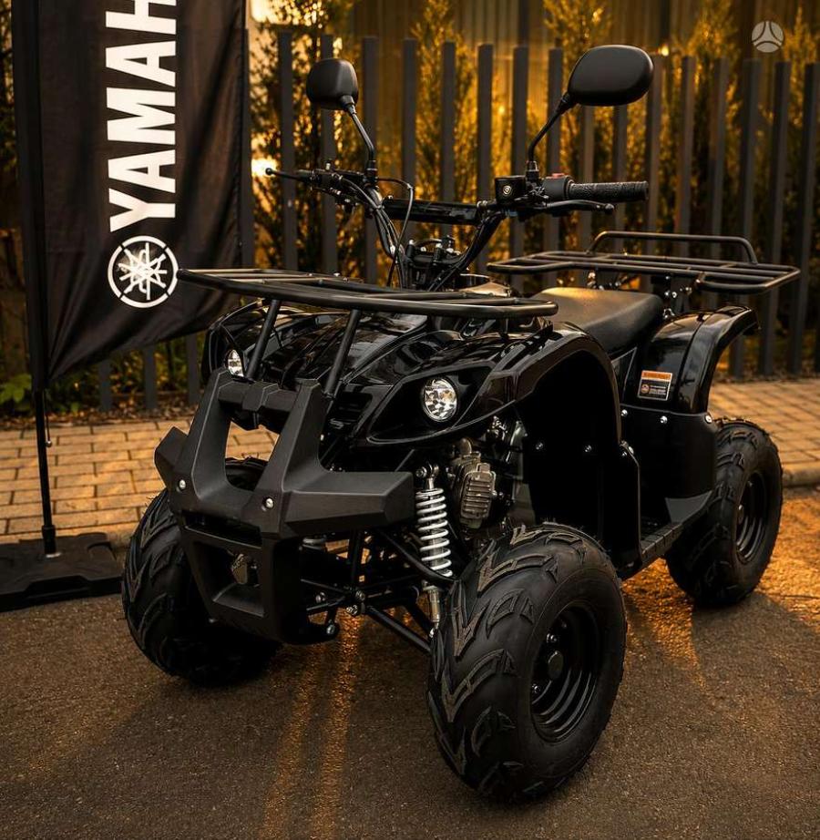 Black Yamaha Grizzly 2026 in Taurage, with an engine capacity of 0.13 L and mileage of 1 thousand km for 800 €, photo 1 on AUTOMOTO.COM.LV