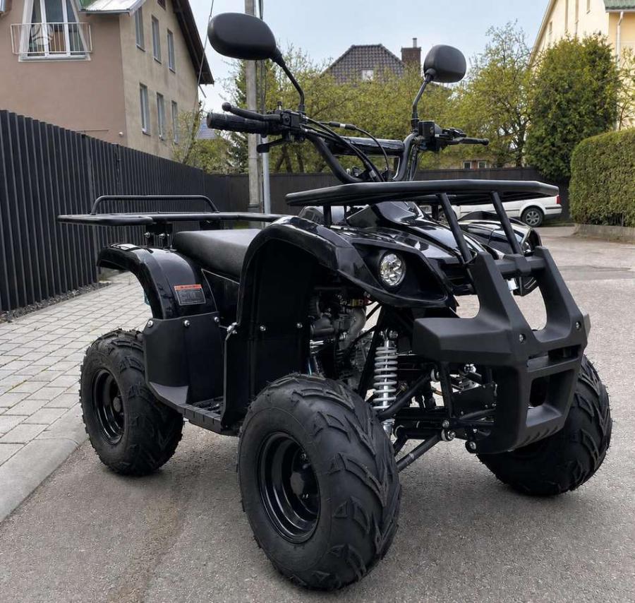 Black Yamaha Grizzly 2026 in Taurage, with an engine capacity of 0.13 L and mileage of 1 thousand km for 800 €, photo 4 on AUTOMOTO.COM.LV