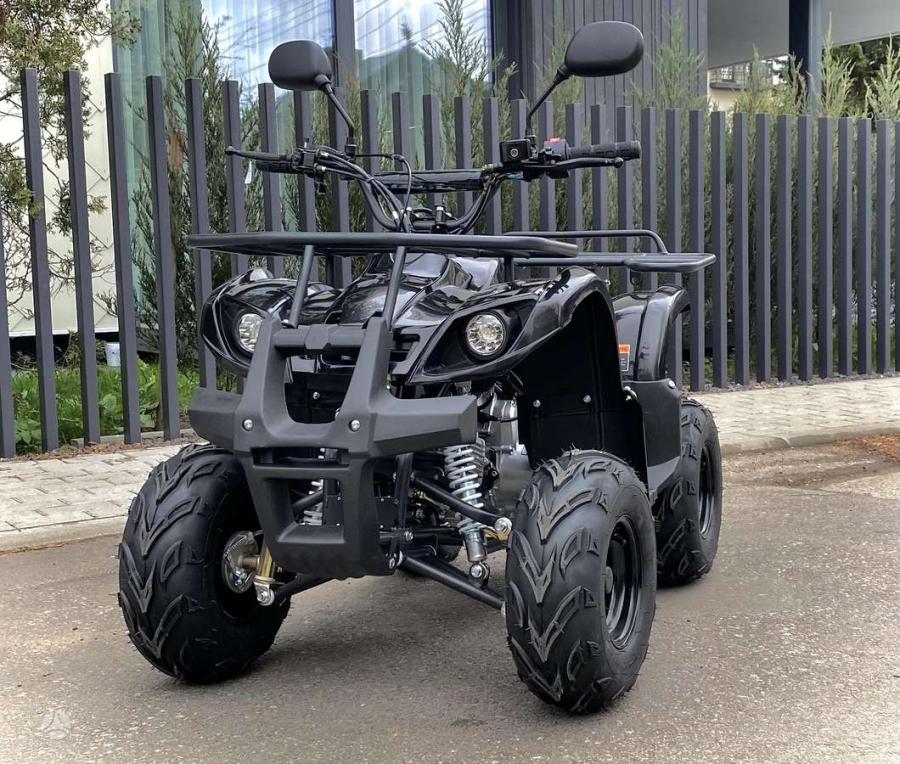 Black Yamaha Grizzly 2026 in Kaunas, with an engine capacity of 0.13 L and mileage of 0 thousand km for 799 €, photo 4 on AUTOMOTO.COM.LV