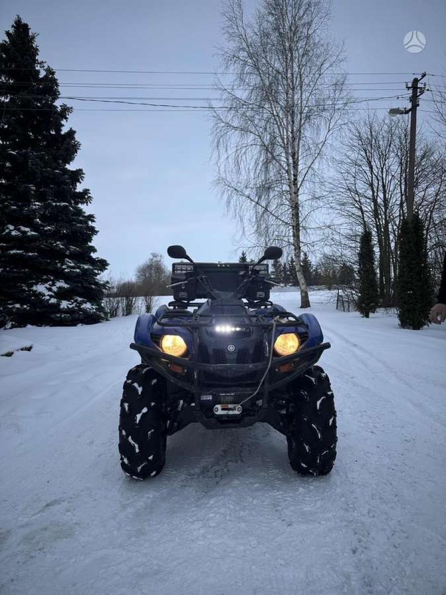 Zils Yamaha Grizzly 2007 Marijampole, ar dzinēja tilpumu 0.70 L un nobraukumu 9 tūkst. km par 3950 €, foto 1 vietnē AUTOMOTO.COM.LV
