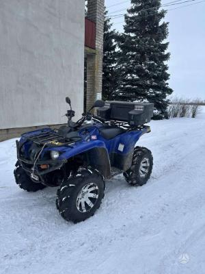 Zils Yamaha Grizzly 2007 Marijampole, ar dzinēja tilpumu 0.70 L un nobraukumu 9 tūkst. km par 3950 €, foto 2 vietnē AUTOMOTO.COM.LV