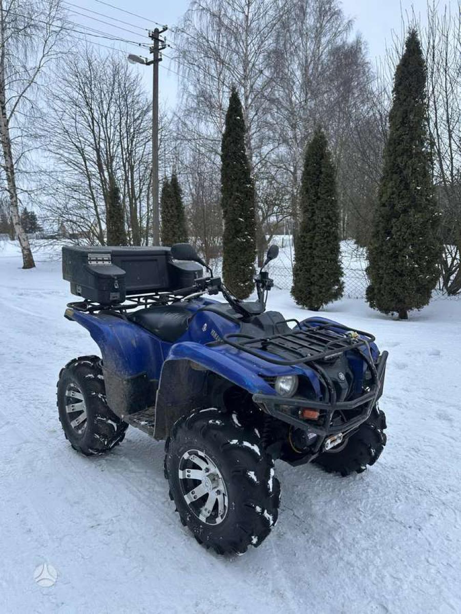 Zils Yamaha Grizzly 2007 Marijampole, ar dzinēja tilpumu 0.70 L un nobraukumu 9 tūkst. km par 3950 €, foto 5 vietnē AUTOMOTO.COM.LV