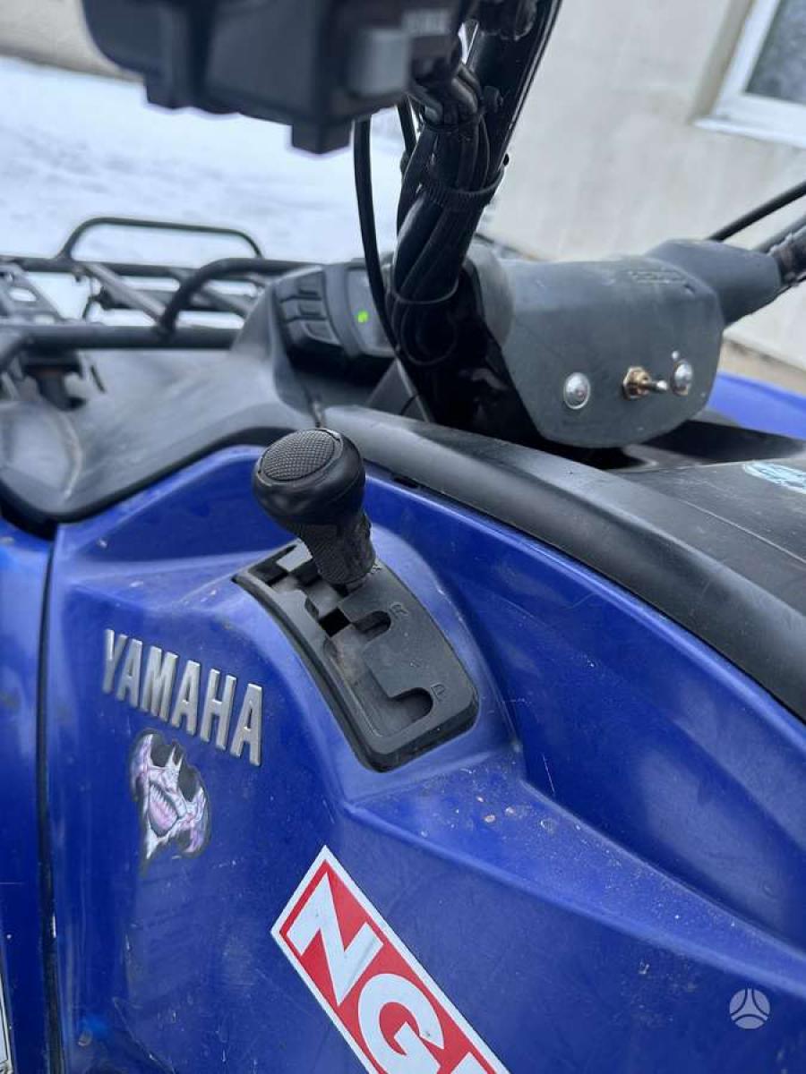 Zils Yamaha Grizzly 2007 Marijampole, ar dzinēja tilpumu 0.70 L un nobraukumu 9 tūkst. km par 3950 €, foto 13 vietnē AUTOMOTO.COM.LV