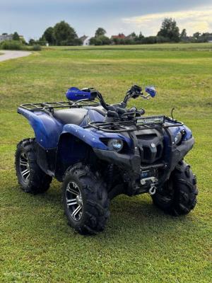 Zils Yamaha Grizzly 2007 Kėdainiai, ar dzinēja tilpumu 0.70 L un nobraukumu 12 tūkst. km par 3400 €, foto  vietnē AUTOMOTO.COM.LV