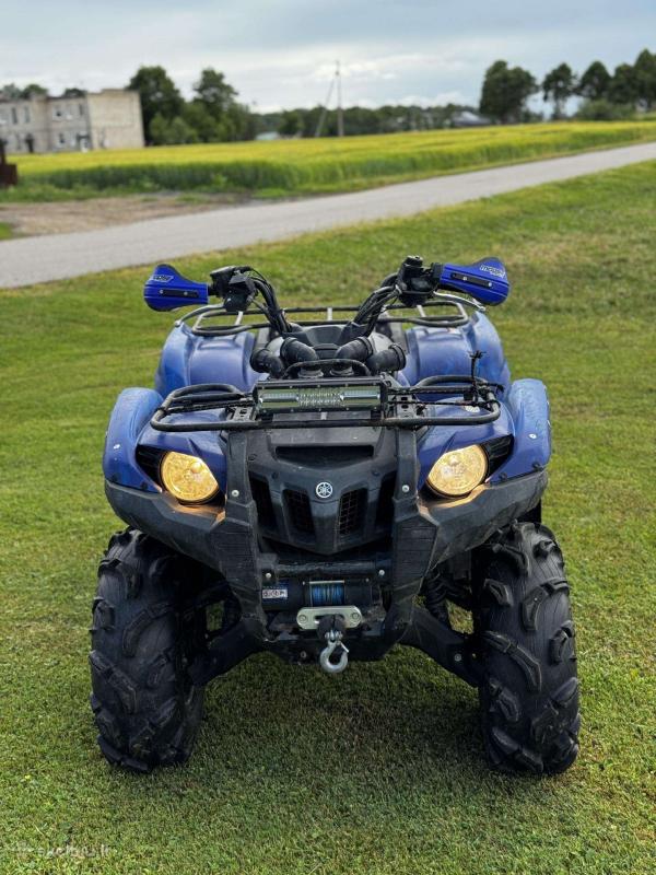 Синий Ямаха Grizzly 2007 в Кедайняй, объемом двигателя 0.70 л и пробегом 12 тыс. км за 3400 €, фото 6 на AUTOMOTO.COM.LV
