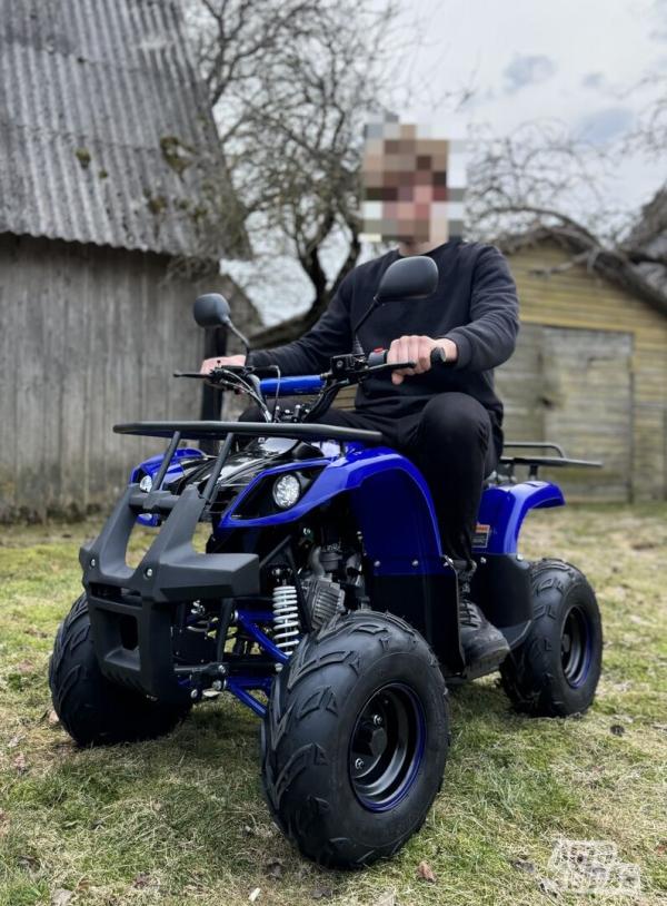 Blue Yamaha Grizzly 2026 in Panevezys, with an engine capacity of 0.13 L and mileage of 1 thousand km for 800 €, photo 1 on AUTOMOTO.COM.LV