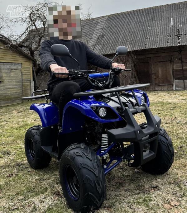 Blue Yamaha Grizzly 2026 in Panevezys, with an engine capacity of 0.13 L and mileage of 1 thousand km for 800 €, photo 4 on AUTOMOTO.COM.LV