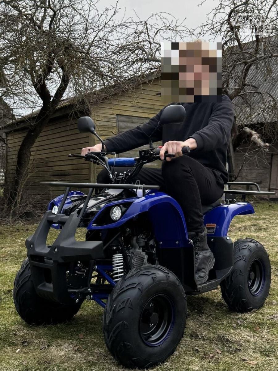 Zils Yamaha Grizzly 2026 Panevēža, ar dzinēja tilpumu 0.13 L un nobraukumu 1 tūkst. km par 800 €, foto 5 vietnē AUTOMOTO.COM.LV
