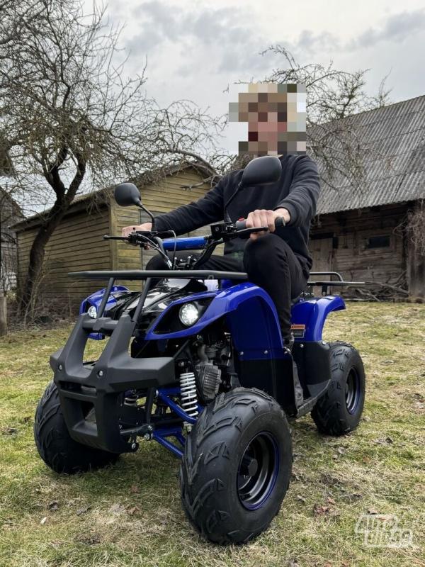 Blue Yamaha Grizzly 2026 in Panevezys, with an engine capacity of 0.13 L and mileage of 1 thousand km for 800 €, photo 6 on AUTOMOTO.COM.LV