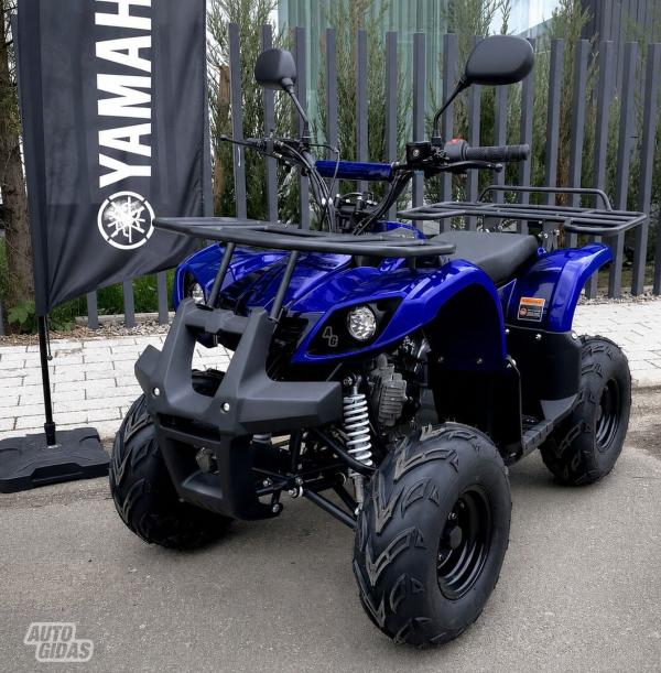 Синий Ямаха Grizzly 2026 в Таураге, объемом двигателя 0.13 л и пробегом 0 тыс. км за 800 €, фото 1 на AUTOMOTO.COM.LV