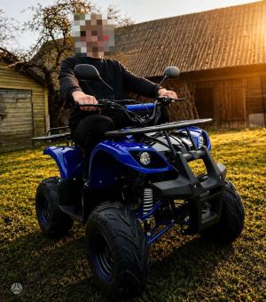 Blue Yamaha Grizzly 2026 in Klaipeda, with an engine capacity of 0.13 L and mileage of 1 thousand km for 800 €, photo 3 on AUTOMOTO.COM.LV
