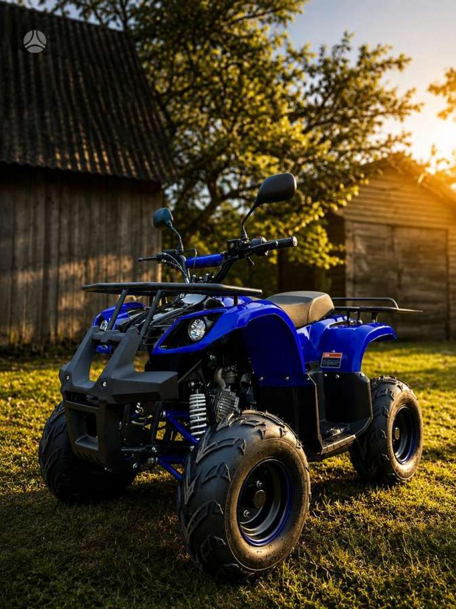 Blue Yamaha Grizzly 2026 in Klaipeda, with an engine capacity of 0.13 L and mileage of 1 thousand km for 800 €, photo 4 on AUTOMOTO.COM.LV
