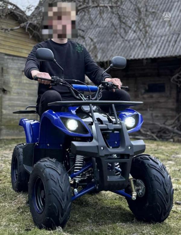 Blue Yamaha Grizzly 2026 in Vilnius, with an engine capacity of 0.13 L and mileage of 0 thousand km for 799 €, photo 1 on AUTOMOTO.COM.LV