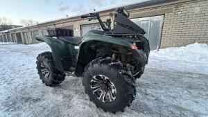 Green Yamaha Grizzly 2008 in Kretinga, with an engine capacity of 0.70 L and mileage of 10 thousand km for 3700 €, photo 10 on AUTOMOTO.COM.LV