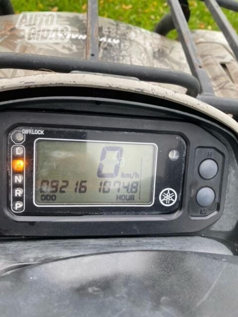 Yamaha Grizzly 2002 in Vilnius, with an engine capacity of 0.00 L and mileage of 9 thousand km for 4100 €, photo 7 on AUTOMOTO.COM.LV