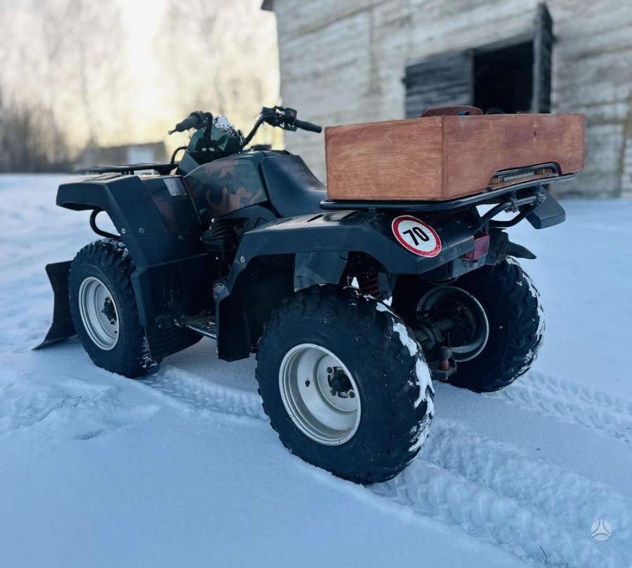 Yamaha Grizzly 2003 in Radviliskis, with an engine capacity of 0.60 L and mileage of 1000 thousand km for 2100 €, photo 3 on AUTOMOTO.COM.LV